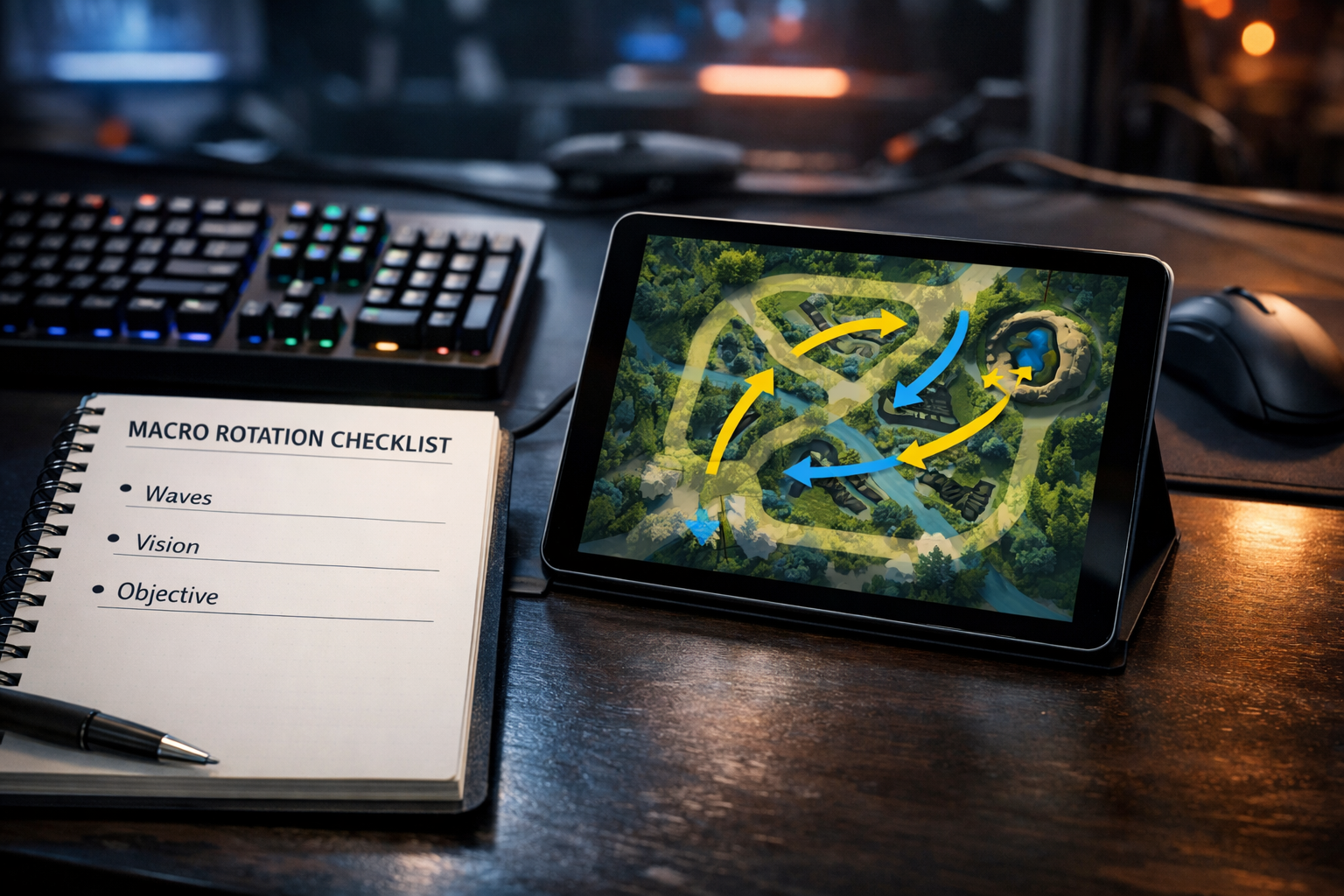 Honor of Kings Macro Rotations: Objectives, Lanes & Control