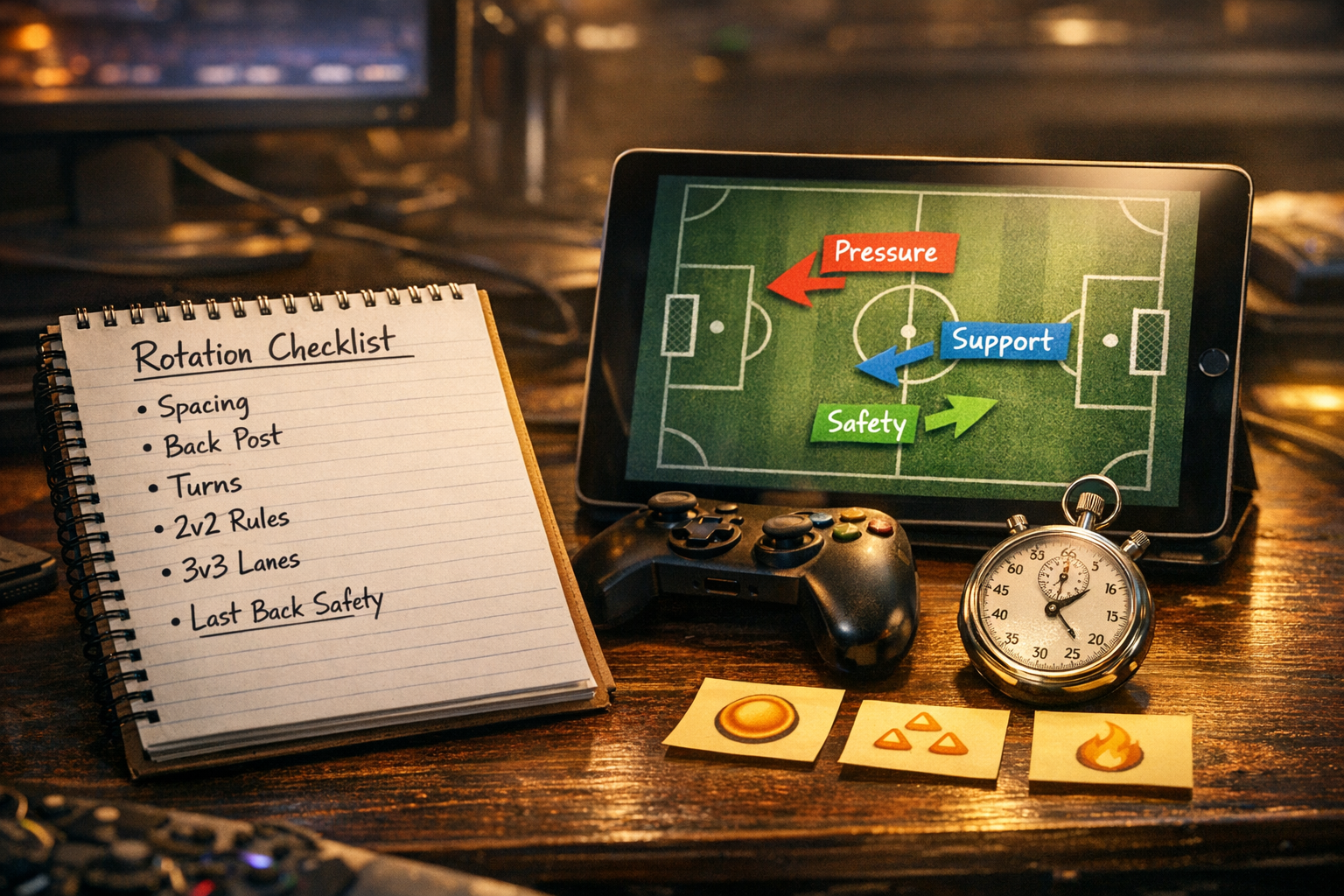 Rocket League Rotation Basics (2v2 & 3v3): Spacing & Back Post