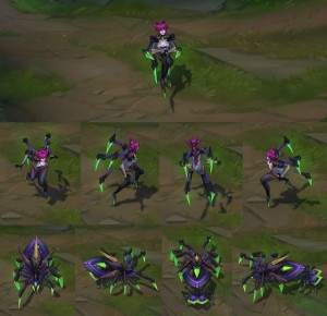 League Super Galaxy Skins: Annie, Gnar, Kindred.